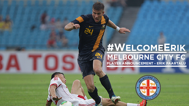 ANNOUNCEMENT: Melbourne City FC sign Erik Paartalu - Melbourne City