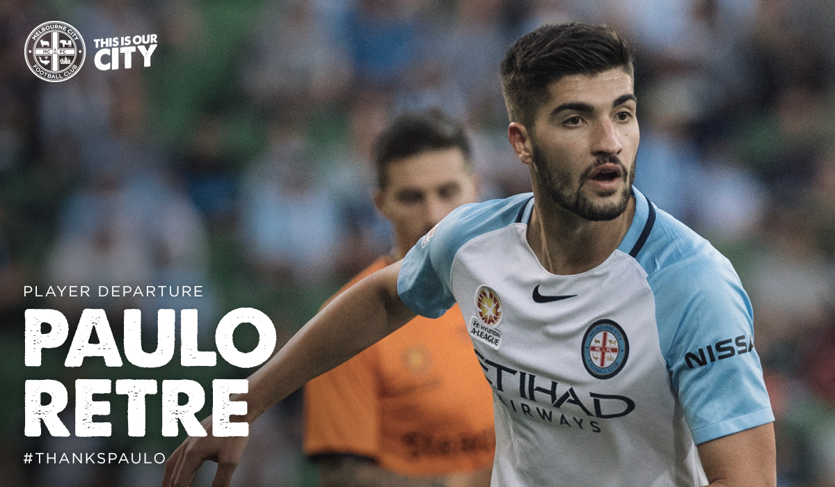 Melbourne City FC Player Update: Paulo Retre - Melbourne City