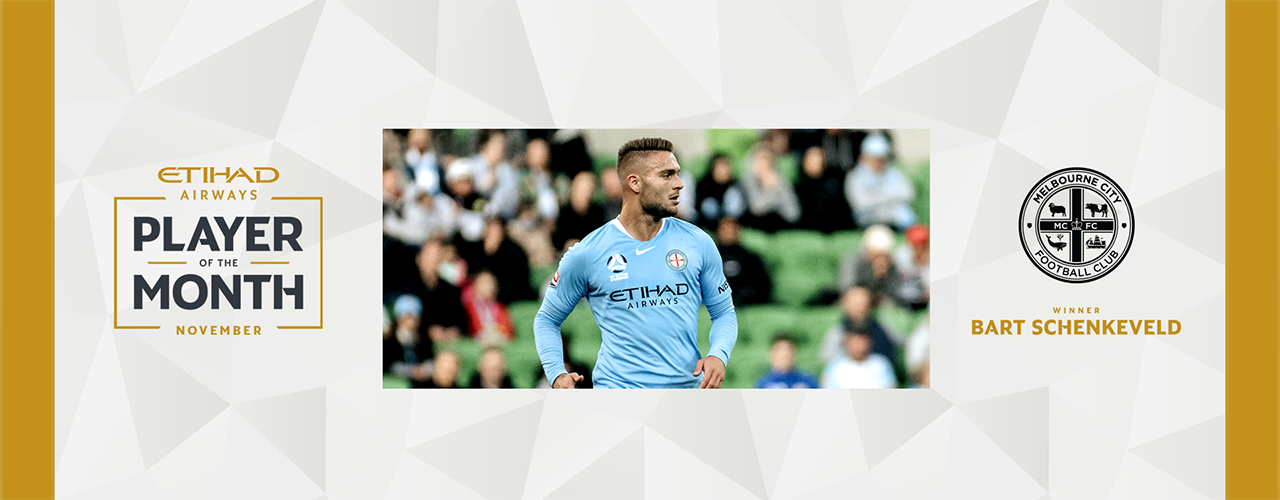 Etihad Player of the Month: November - Bart Schenkeveld - Melbourne City