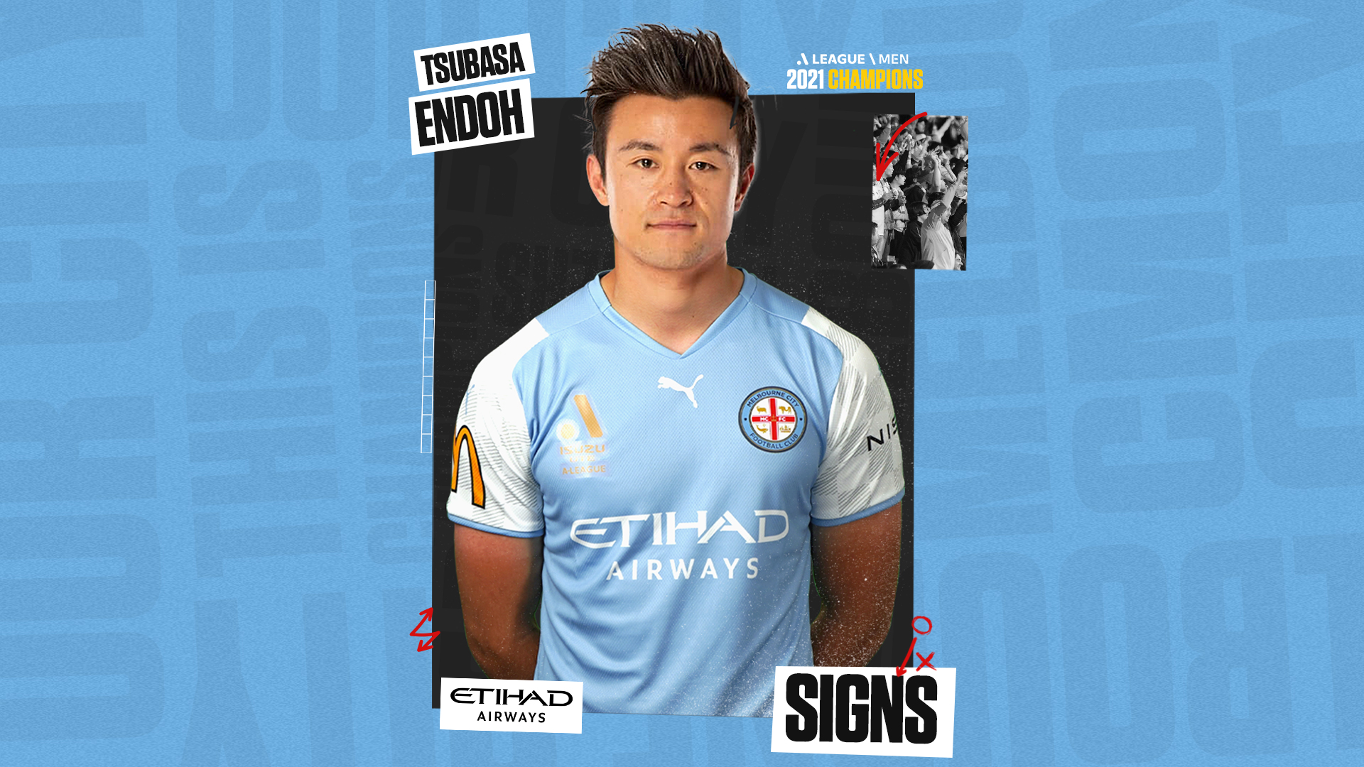 City signs Japanese attacking midfielder Tsubasa Endoh