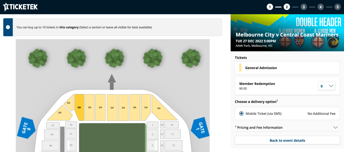 City Clubs Free Adult Ticket Redemption Process - Melbourne City