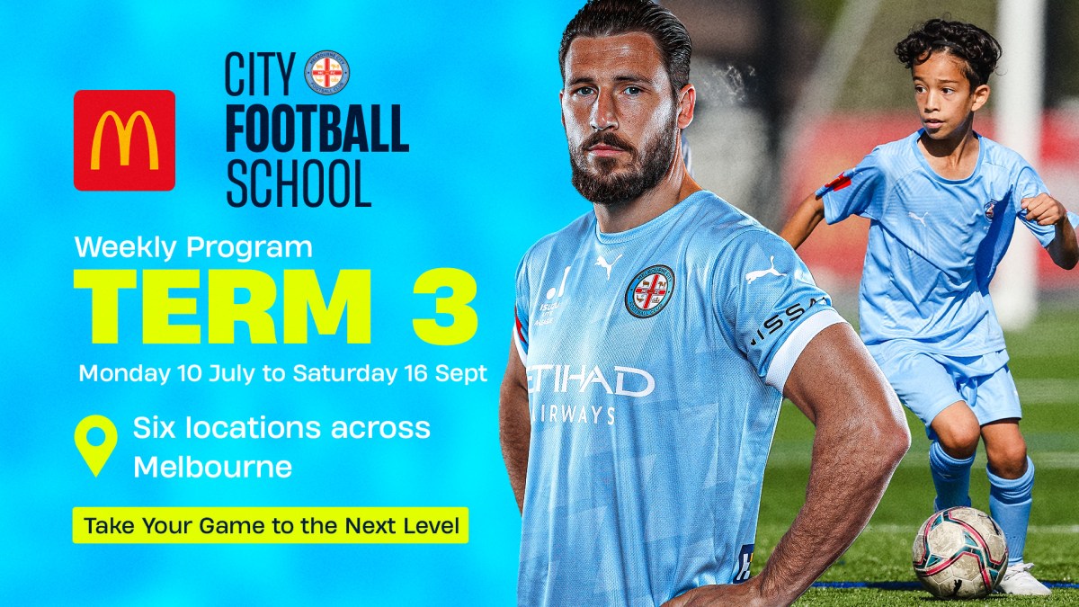 City Football School: Term 3 rego is open! - Melbourne City