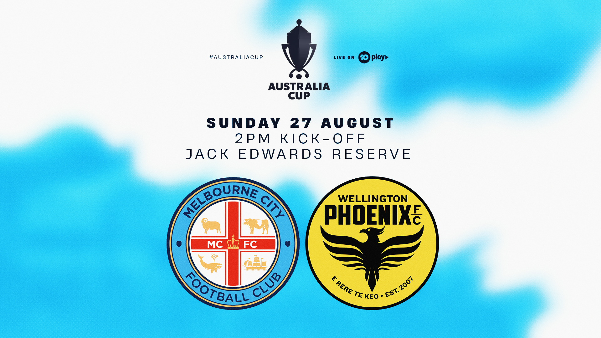 AUS CUP: Round of 16 fixture details confirmed