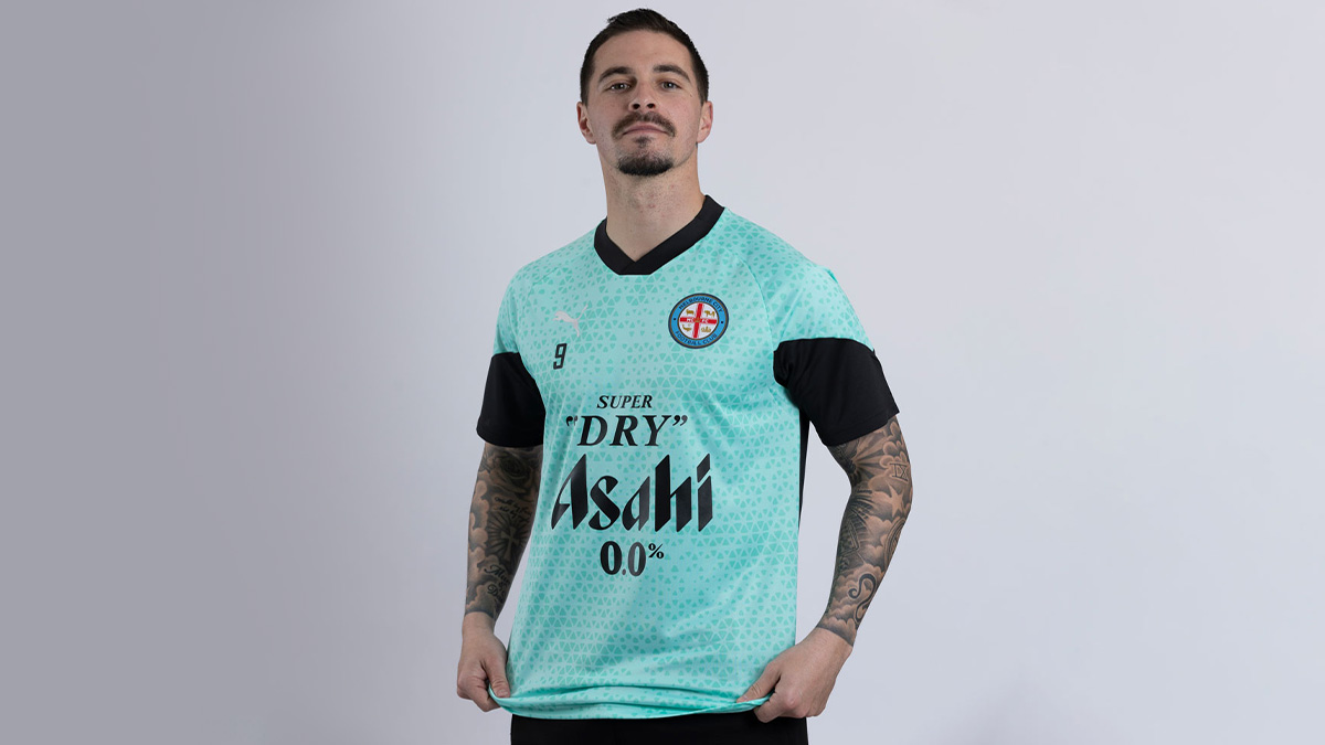 Asahi Super Dry 0.0% becomes Official Men's Training Kit Partner