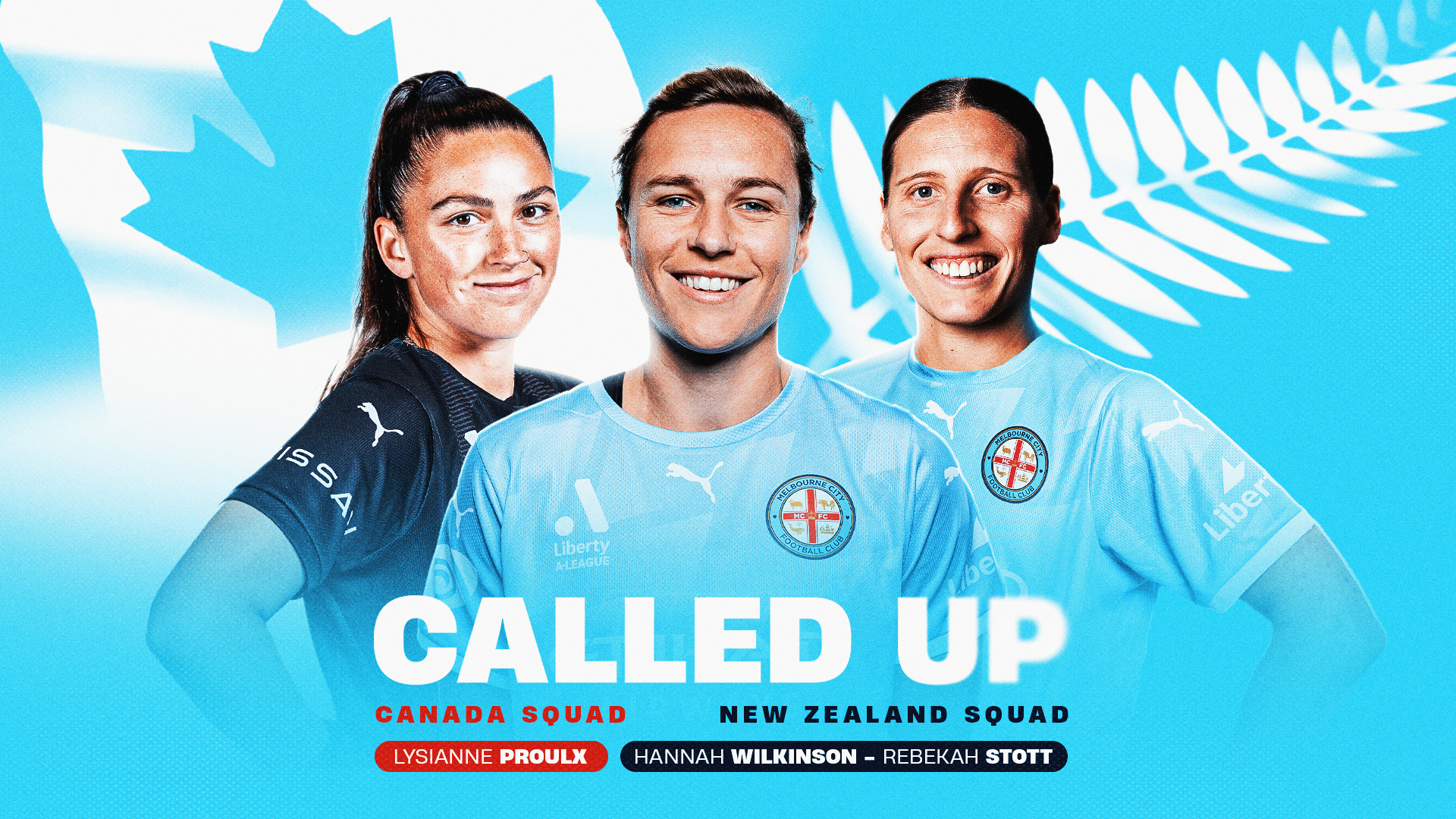 CALLED UP: Wilkinson, Stott and Proulx named