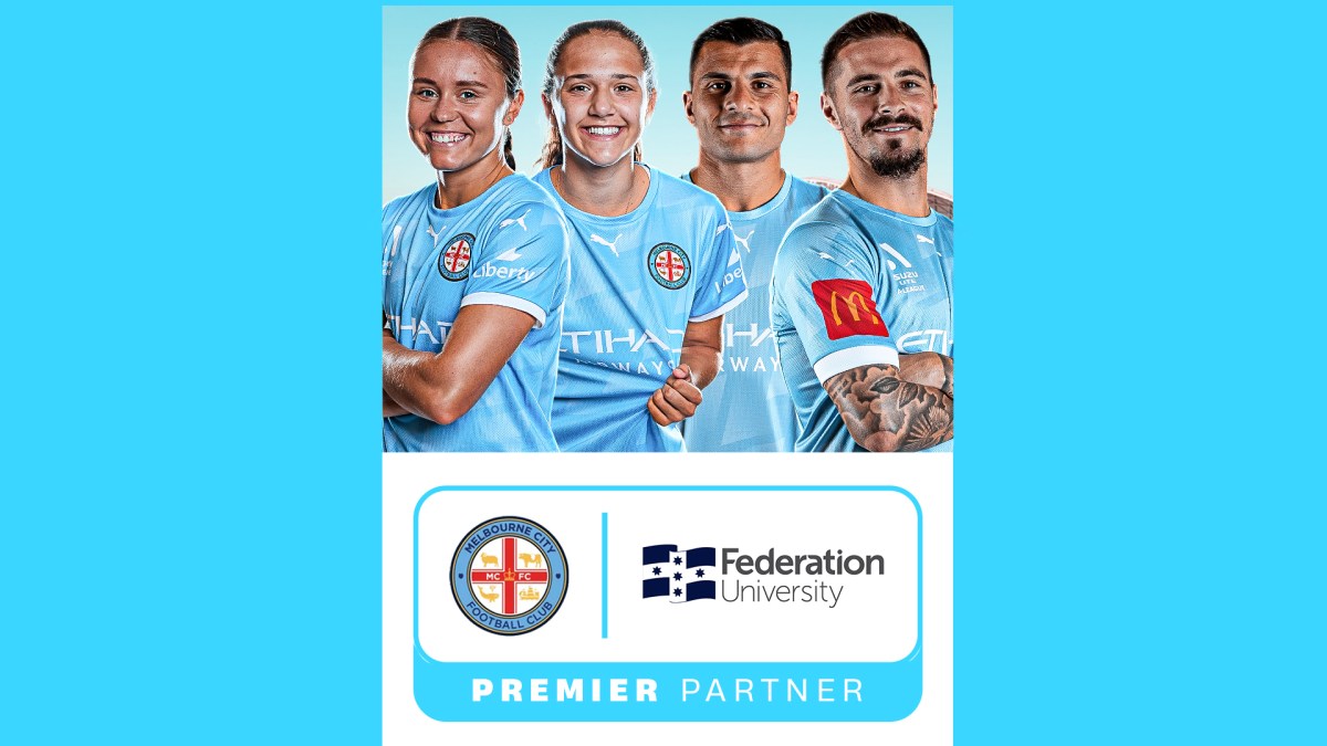 Federation University Australia becomes Official Tertiary Education Partner of Melbourne City FC