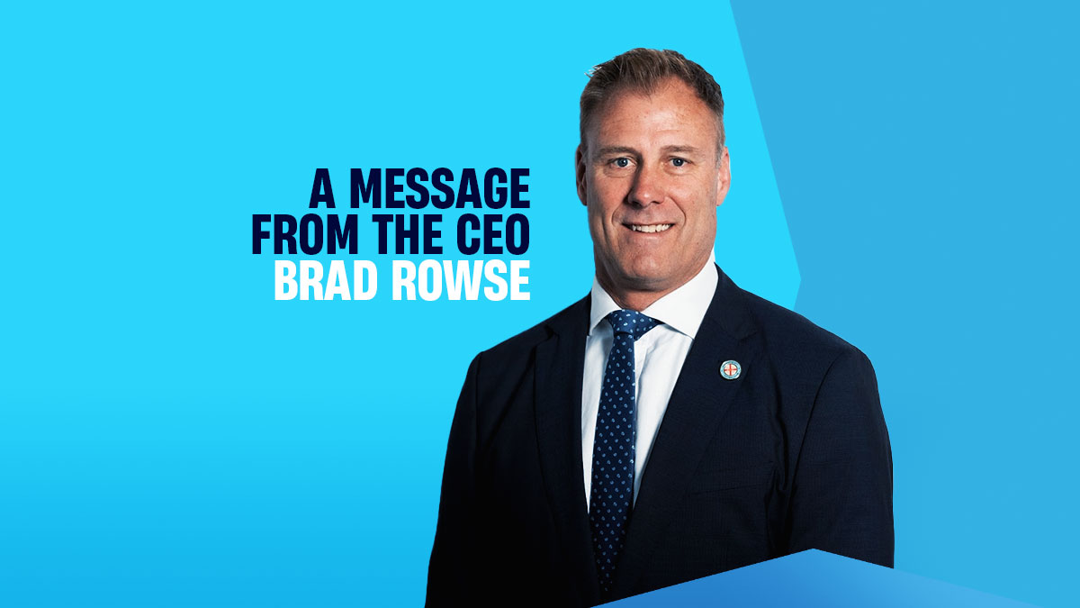 A message from the CEO - Melbourne City