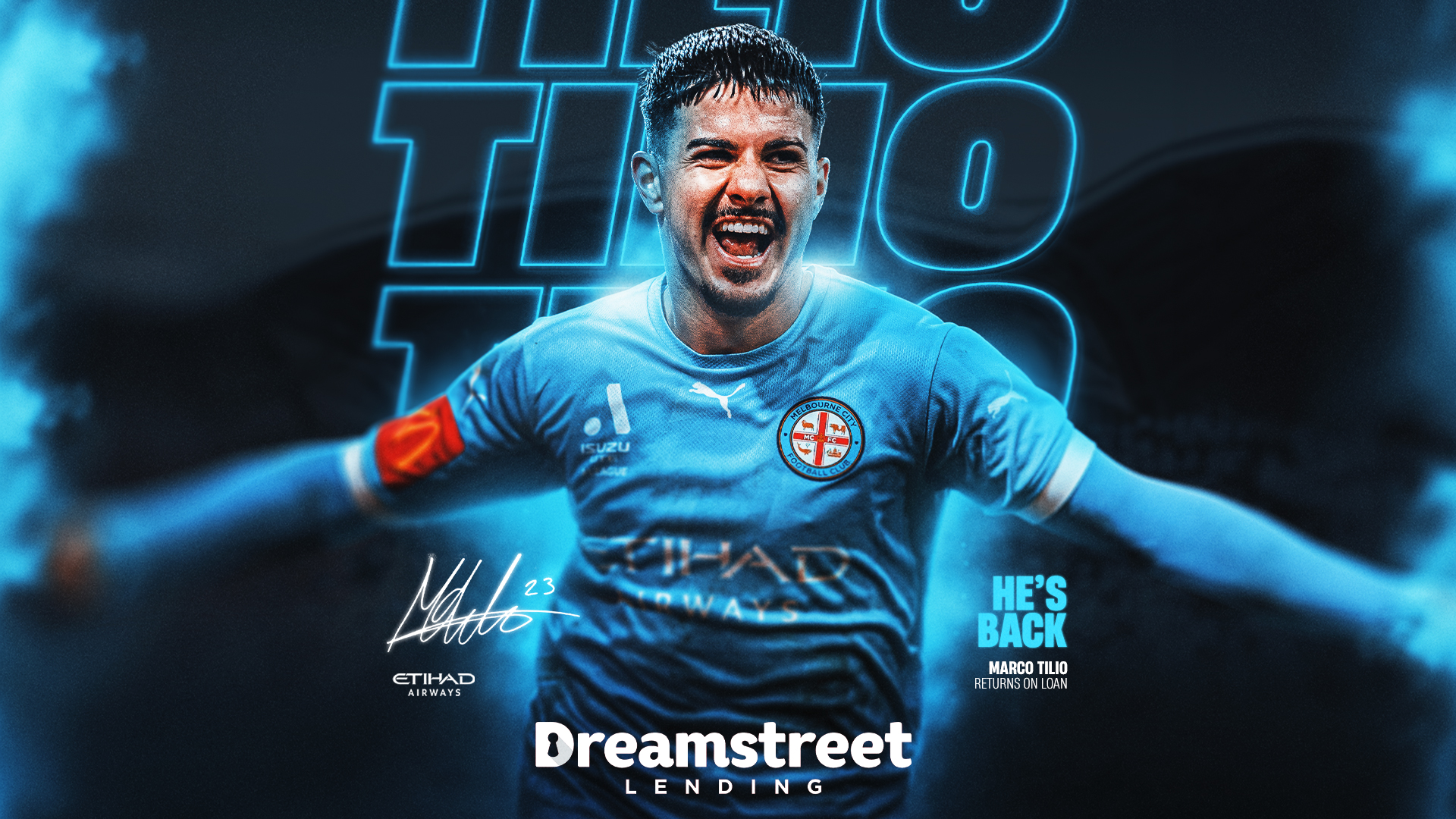 Melbourne City FC welcomes back fan favourite Marco Tilio