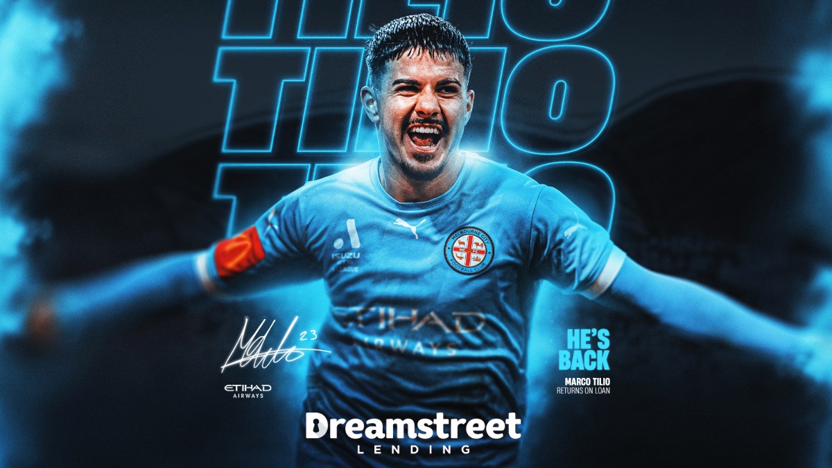 Melbourne City FC welcomes back fan favourite Marco Tilio