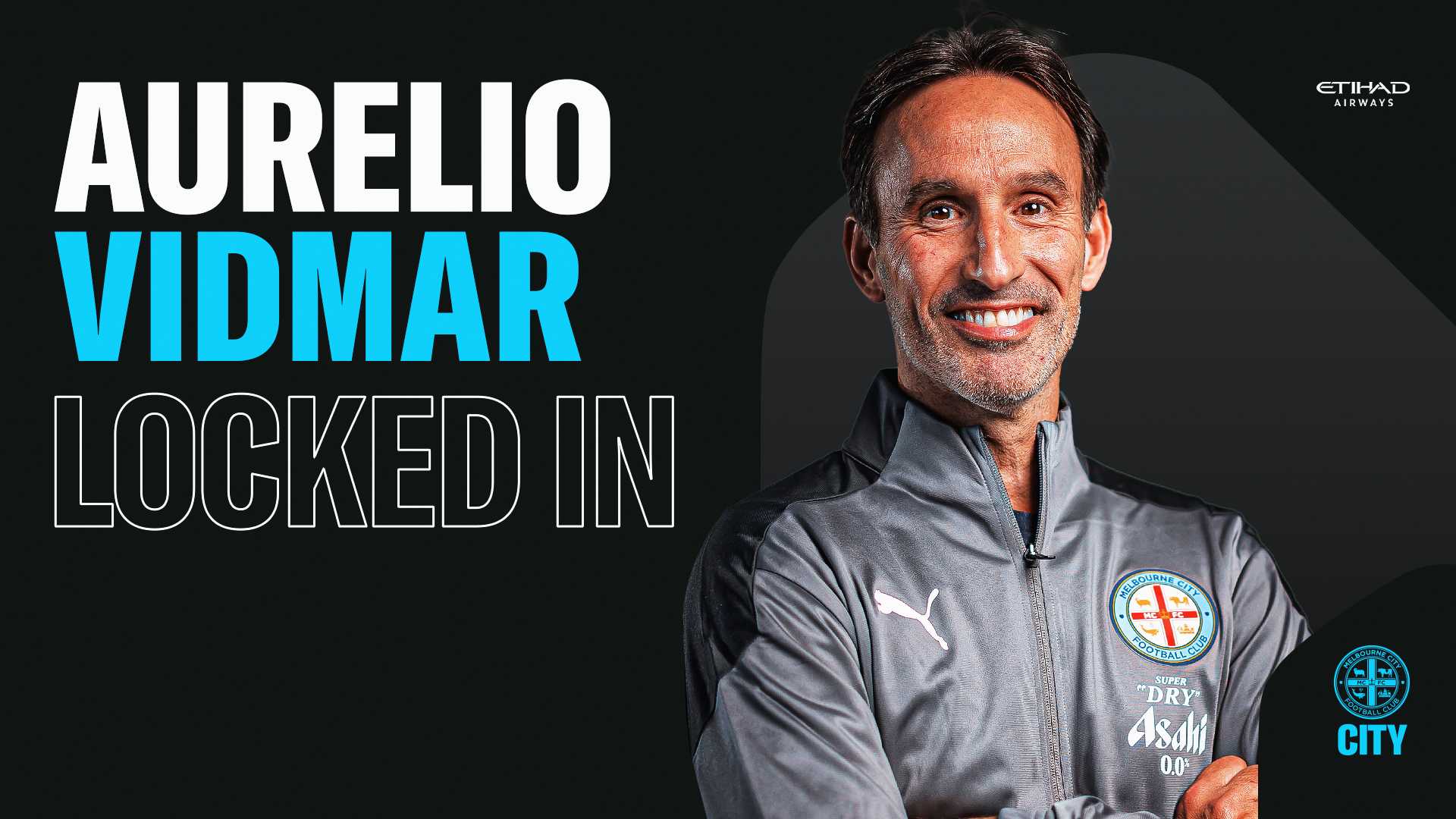 Melbourne City appoint Aurelio Vidmar as permanent Head Coach