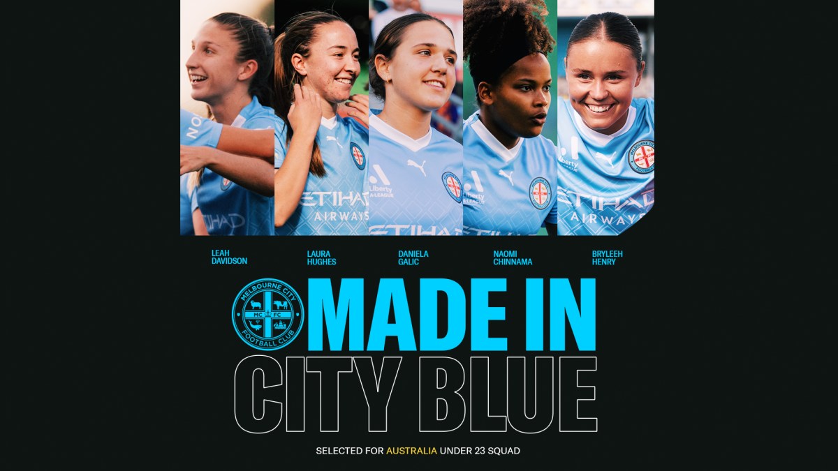 CALLED UP: Five City stars selected in Australia's U23 squad