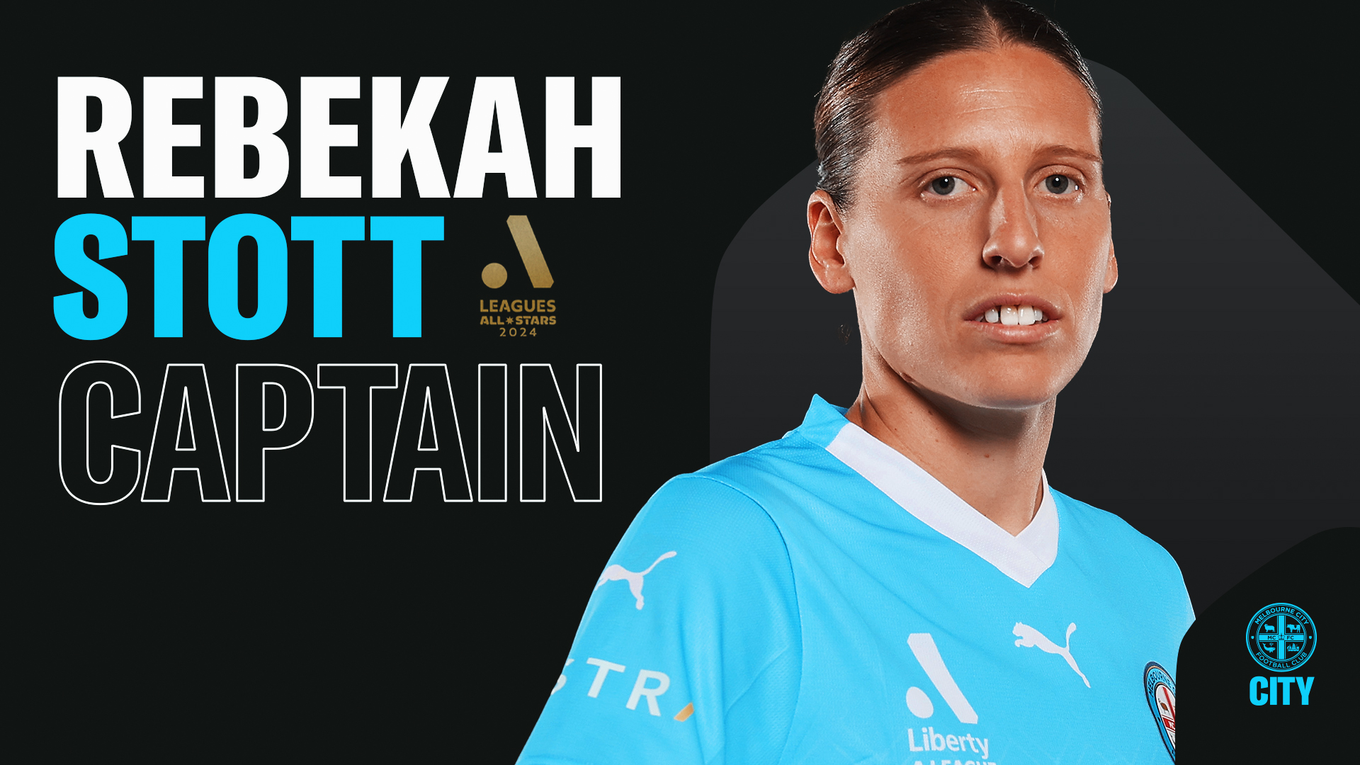 ALL-STAR: Rebekah Stott named A-League Women's All Stars Captain