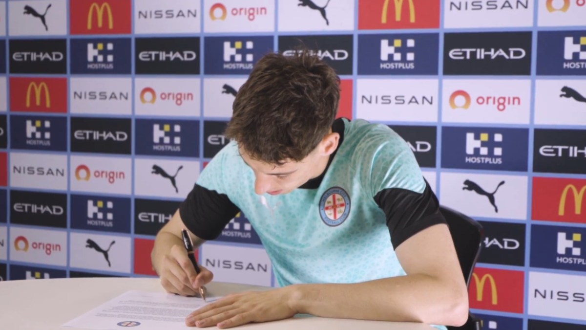 Kai Trewin signs with Melbourne City | A-Leagues Videos