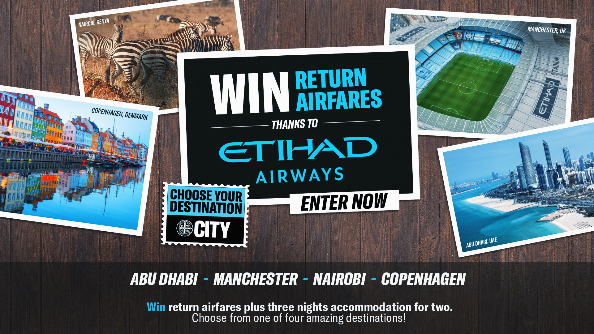 LAST CHANCE: Choose your destination thanks to Etihad Airways