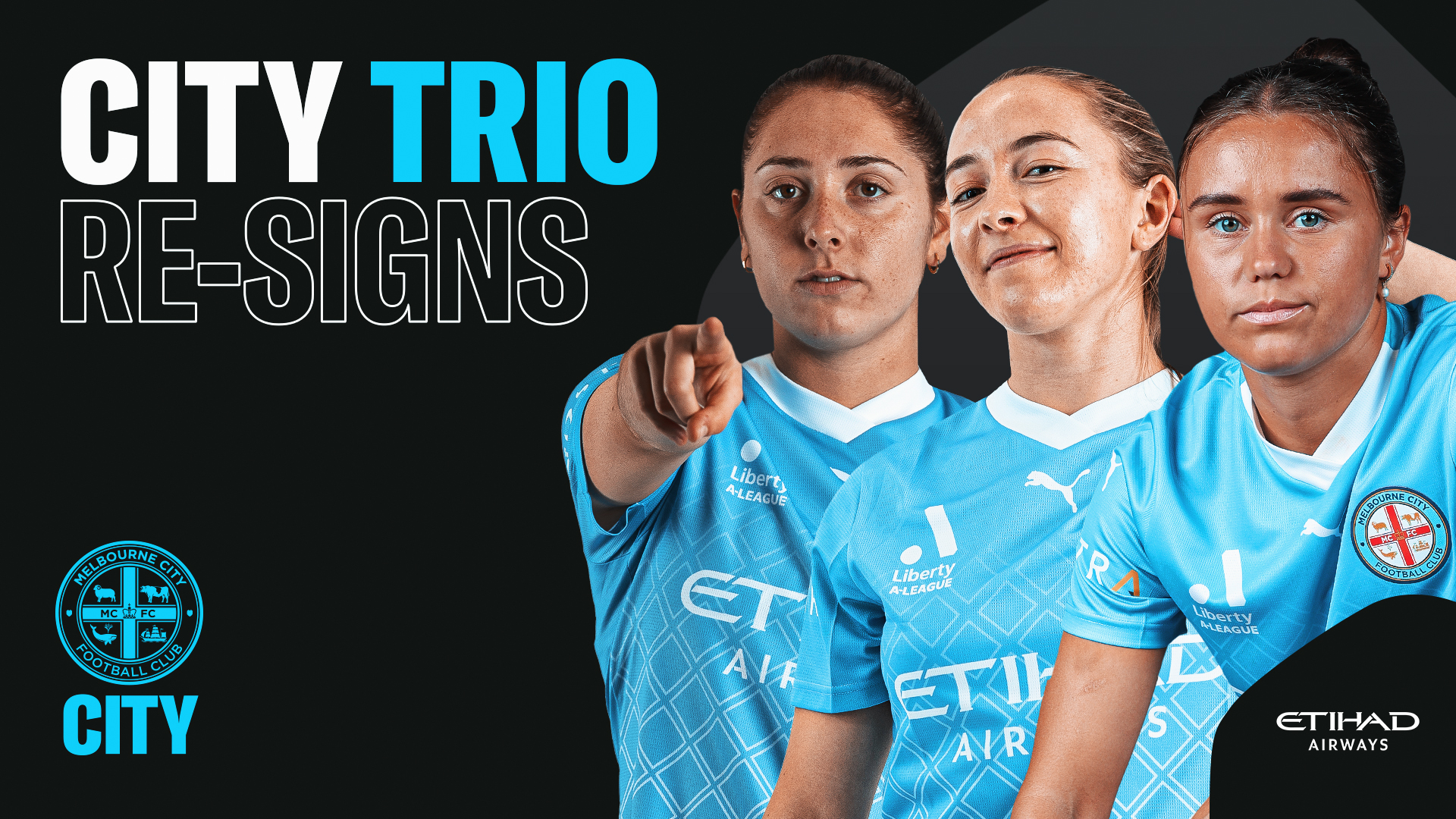 LOCKED IN: Premiership-winning trio recommit