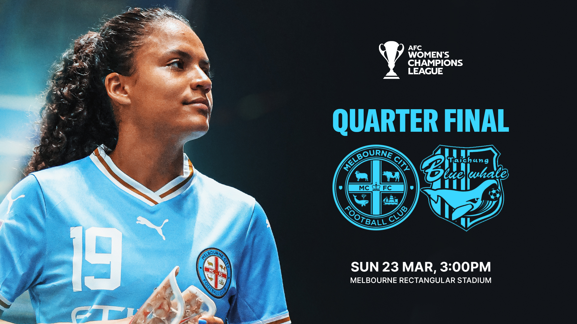 AFC WOMEN'S CHAMPIONS LEAGUE: Quarter Final details confirmed