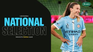 CALLED UP: Leah Davidson joins Matildas squad in Sydney