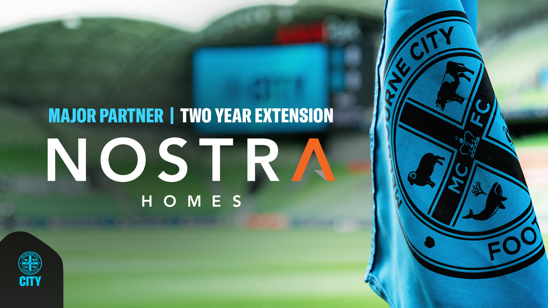 Melbourne City FC and Nostra Homes Extend Partnership