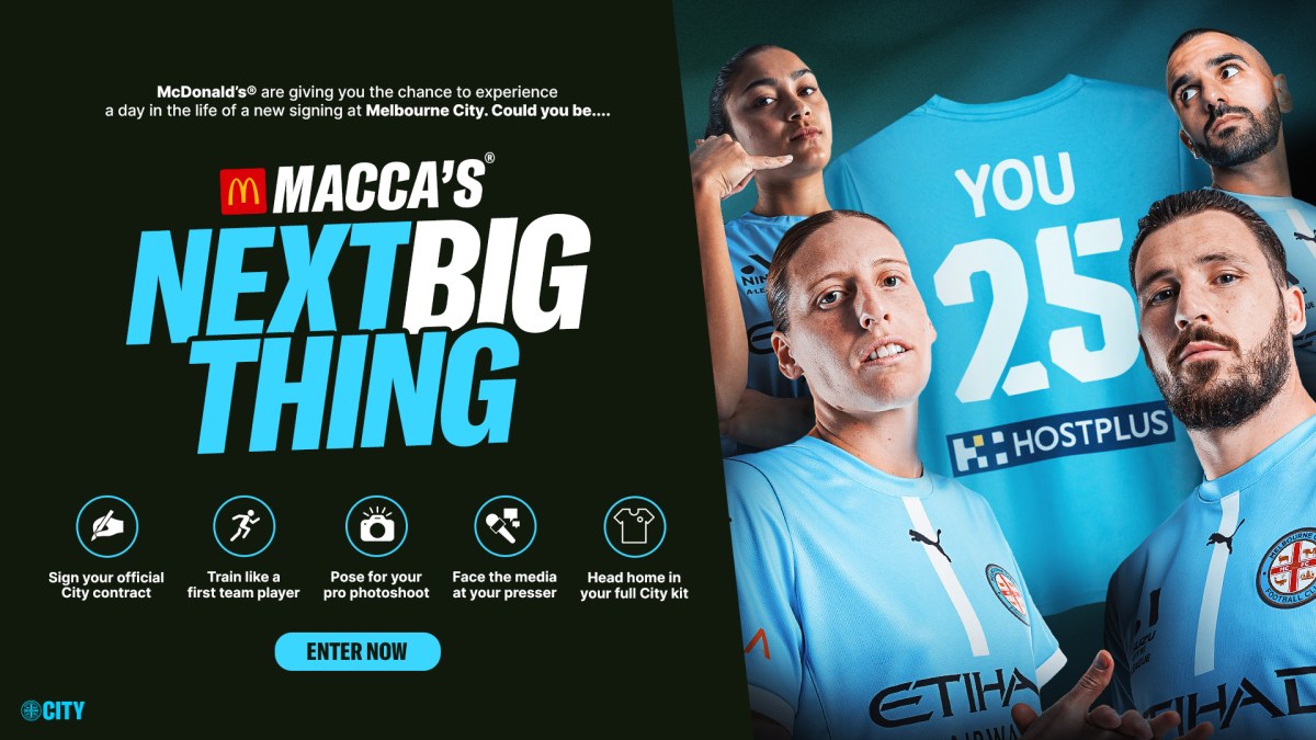 Macca's® Next Big Thing - Melbourne City