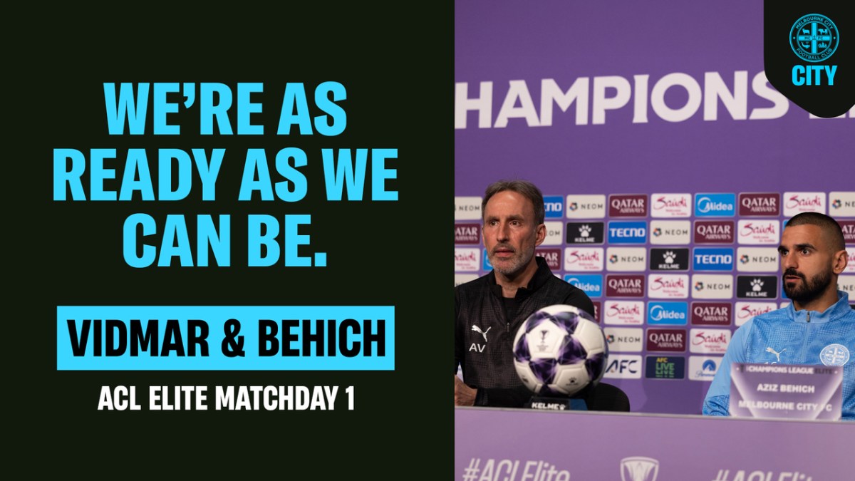 AFC Champions League Elite Pre-Match Press Conference: Aziz Behich ...