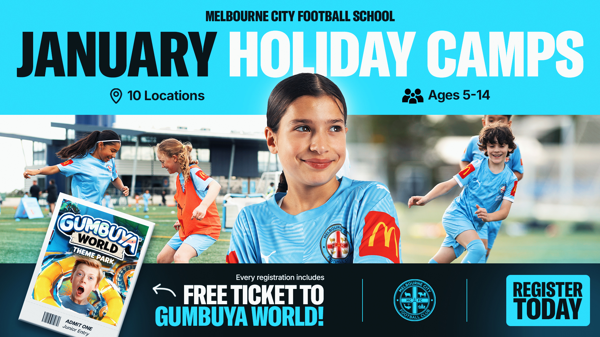 SCORE BIG THESE HOLIDAYS: CFS January camps with a bonus day out!